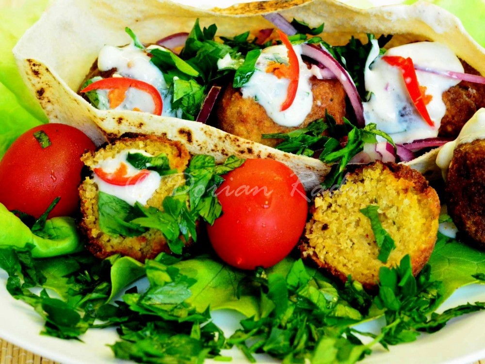 falafel libanez si ta'amiya egiptean | walk with the wok