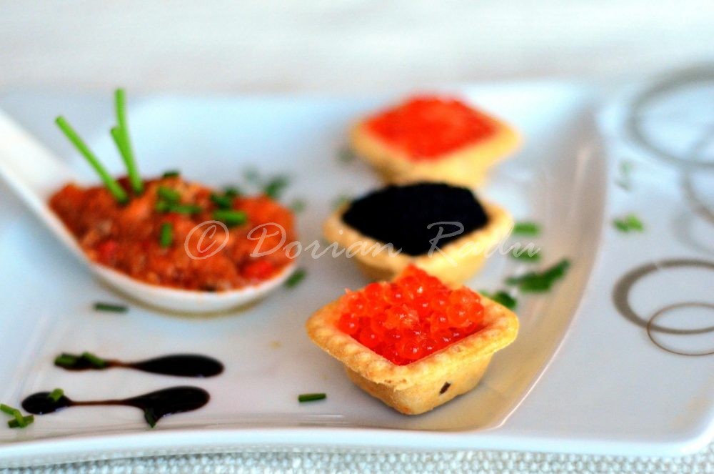 aperitive - design culinar de sărbători | walk with the wok